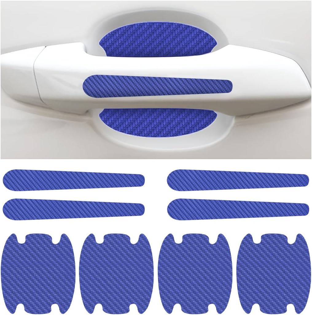 Amazon.com: Carbon Fiber Anti-Scratches Protectors,car Door Handle Bowl ...