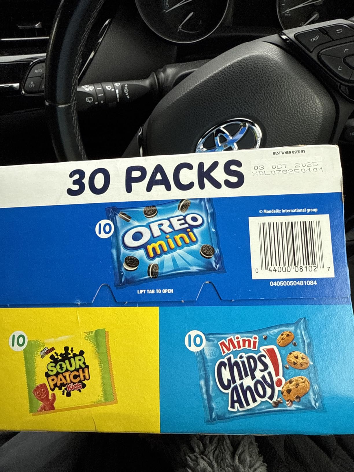 Nabisco Cookies & Candy Variety Pack, SOUR PATCH KIDS Candy, OREO Mini ...