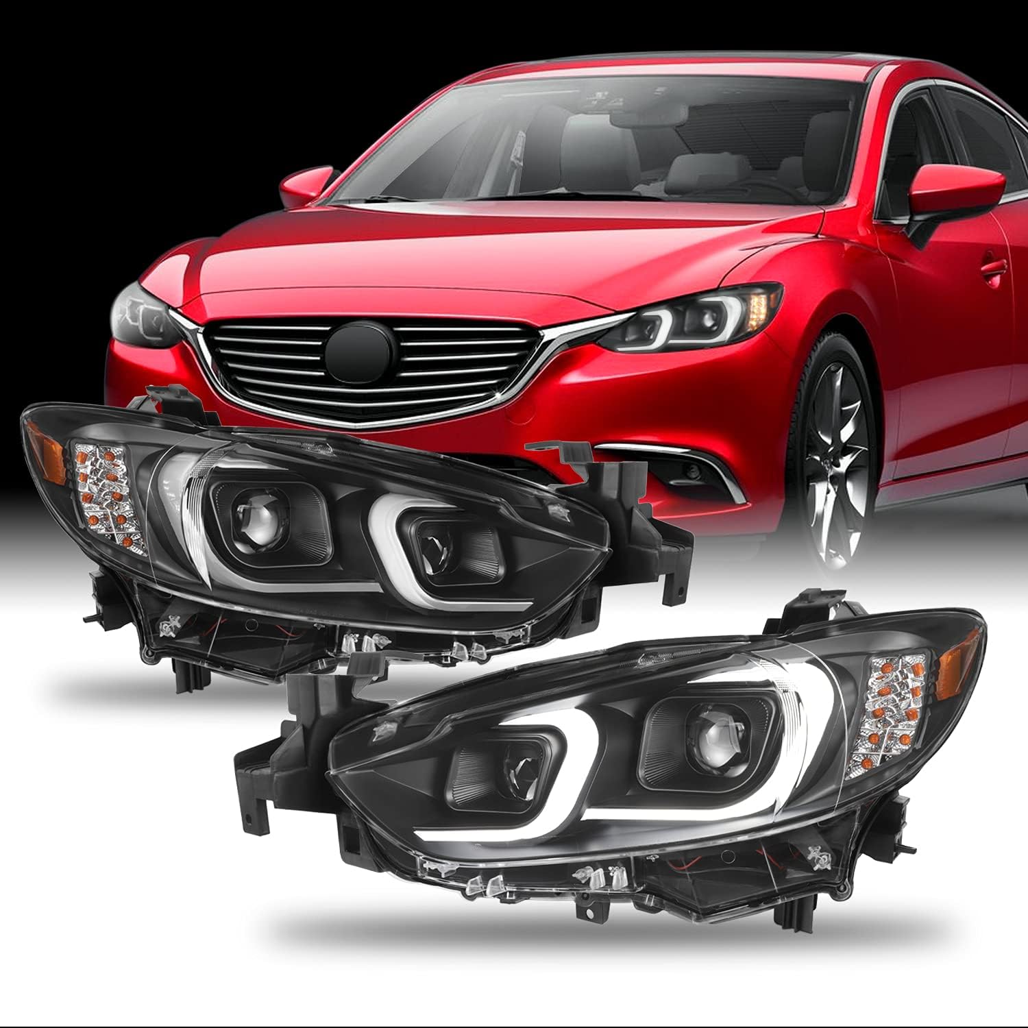Amazon.com: For Mazda CX5 2013-2016 Headlight Assembly Unit Driver Side ...