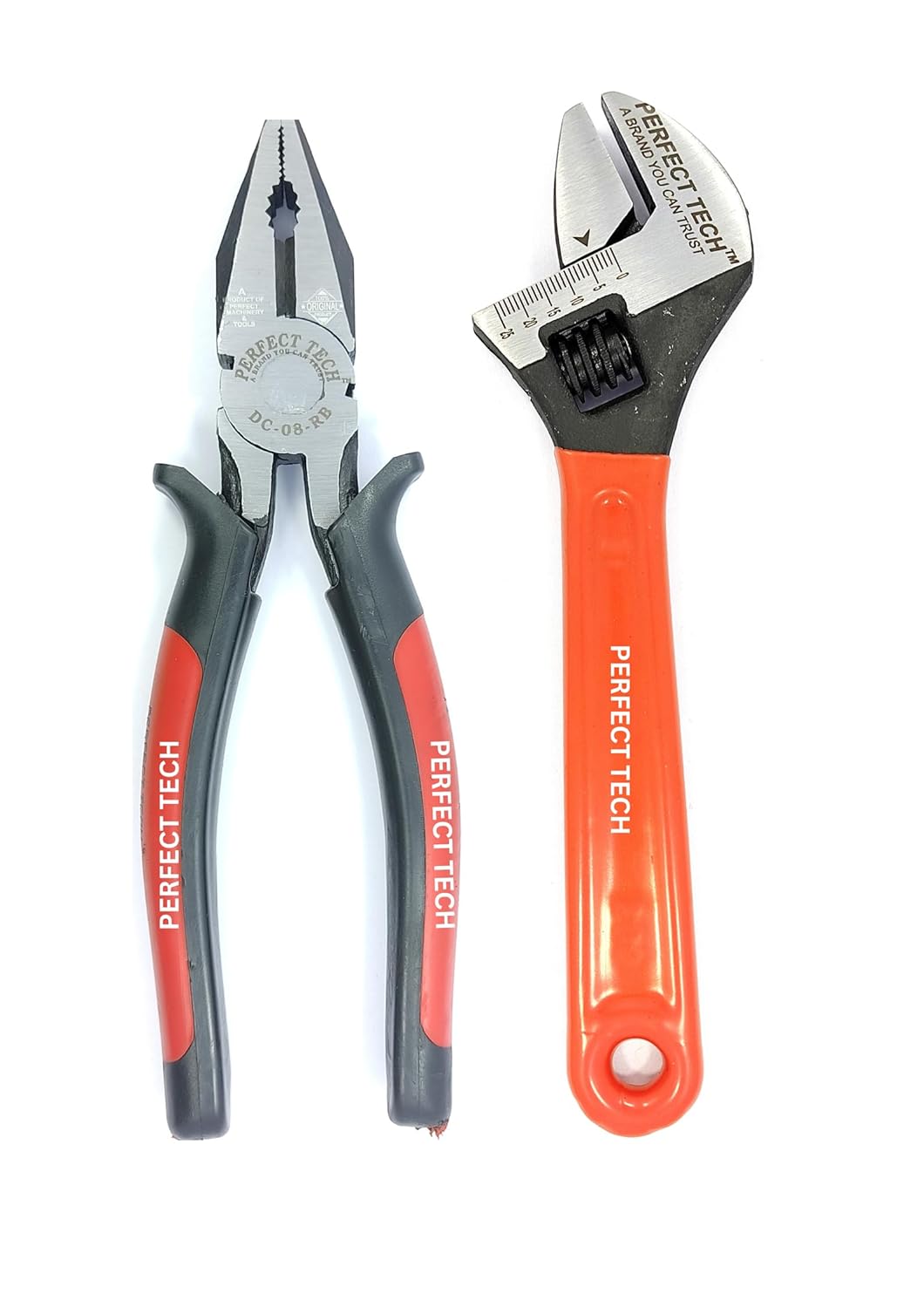 PERFECT TECH Combo Set of 2 Combination Cutting Plier 8 | Adjustable ...
