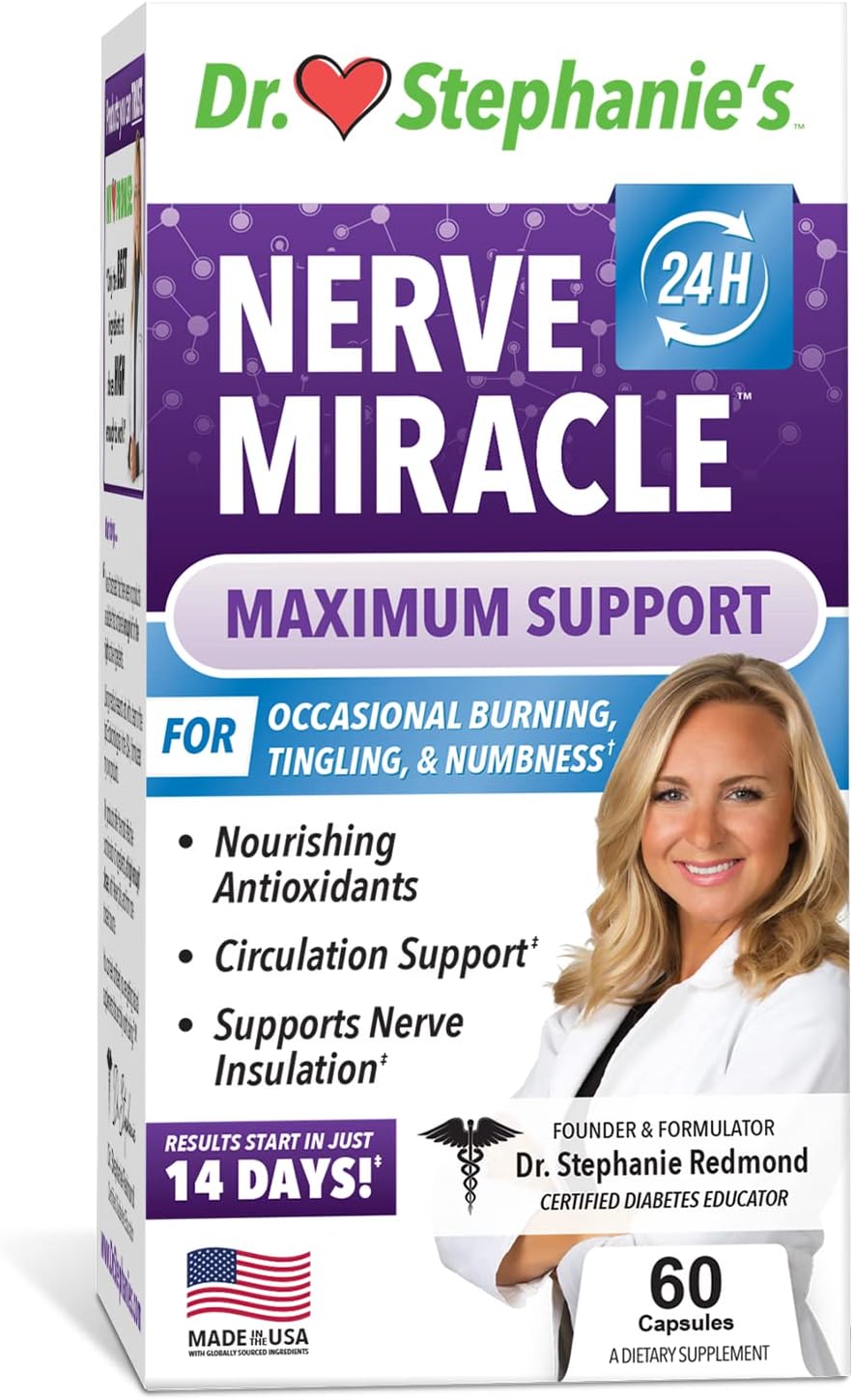 Pharmaganics Dr Stephanie’s Nerve Miracle - Nerve Support for ...