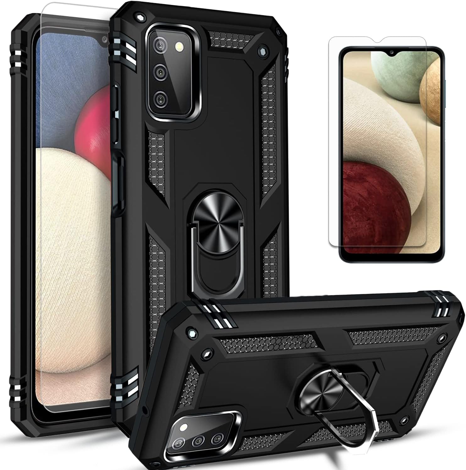 Amazon.com: NZND Galaxy A02S Case, Samsung AO2S Phone Case with ...