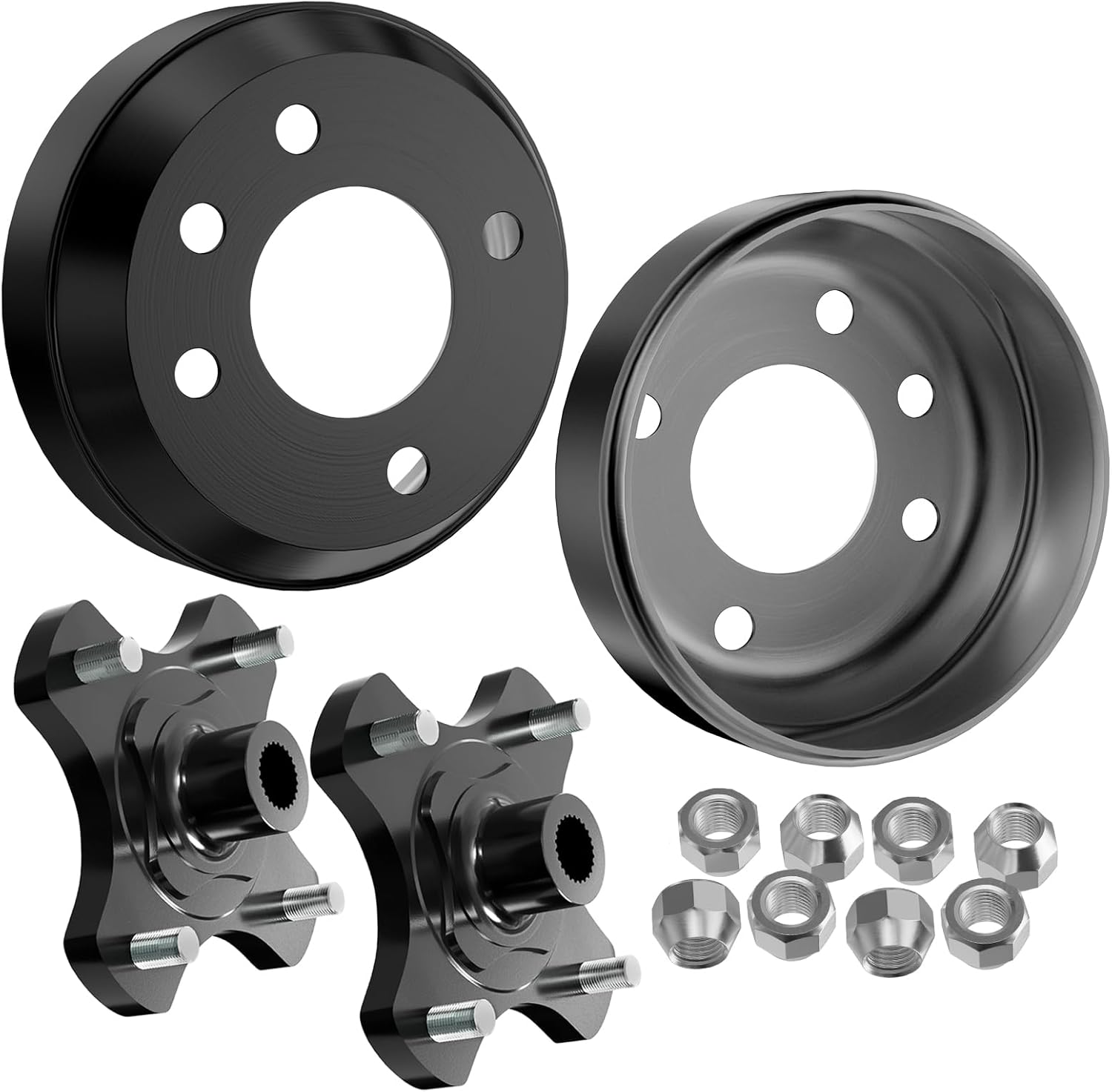 Amazon.com : CLUBRALLY Heavy Duty Split Brake Drum/Hub, EZGO TXT Brake ...