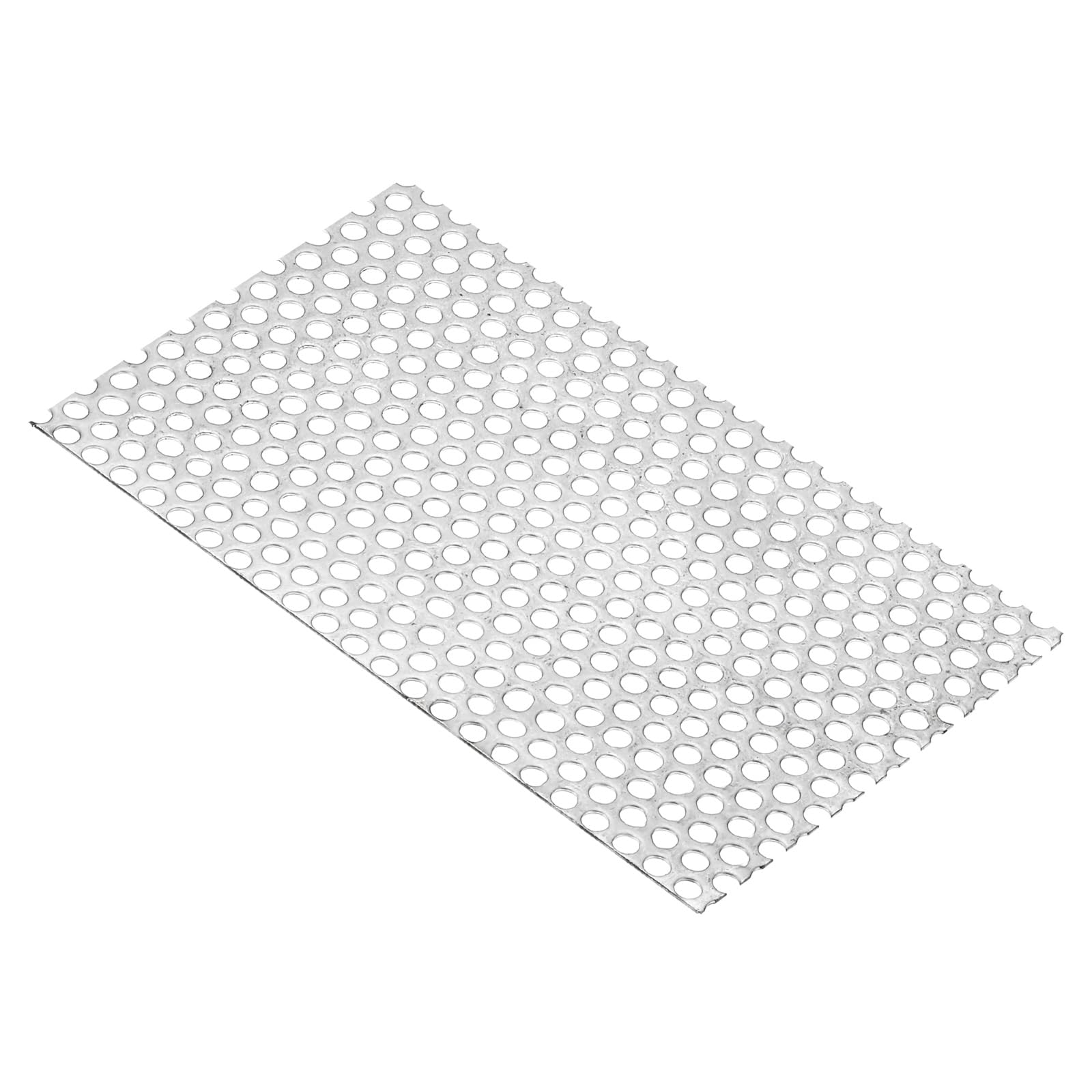 Buy PATIKIL 8" x 4" 304 Stainless Steel Perforated Sheet, 0.2" Hole ...