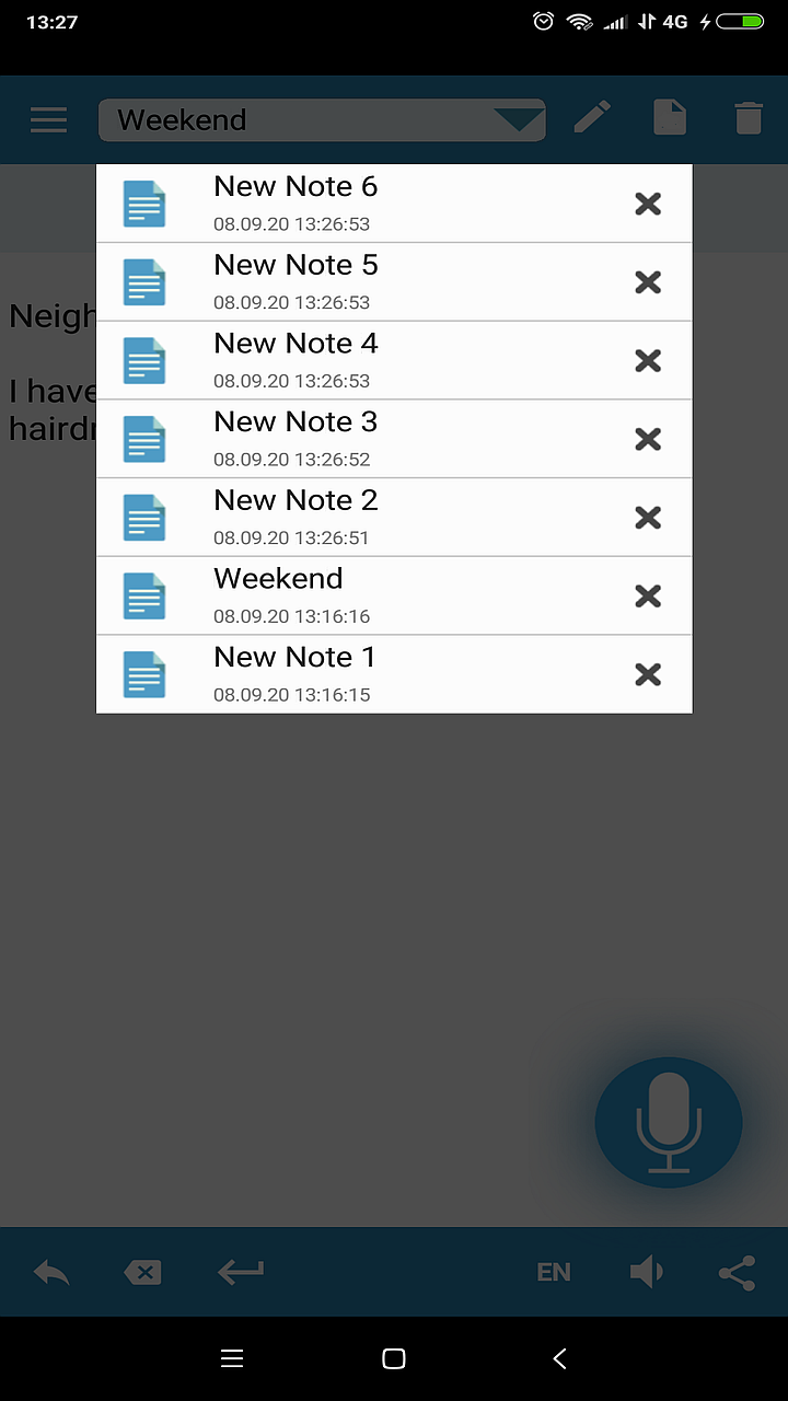 Voice Notes - Speech to Text App & Voice Notepad - App on Amazon Appstore