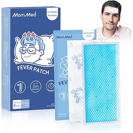 Amazon.com: Fever Patch, Fever Patch for Adults,20 Count Cooling Pads ...