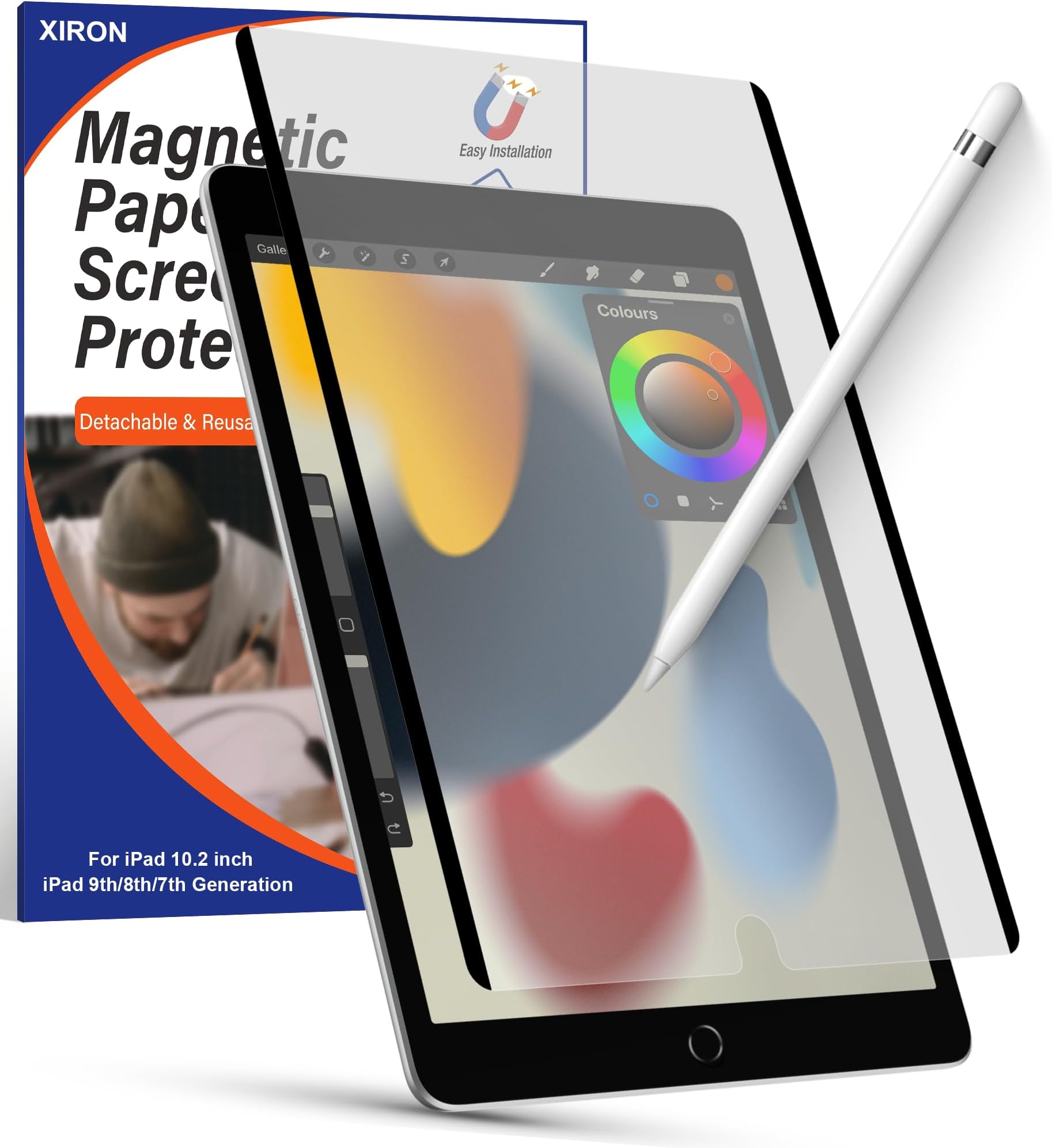 Amazon.com: Ailun Paper Textured Screen Protector for iPad 9/8/7 (10.2 ...