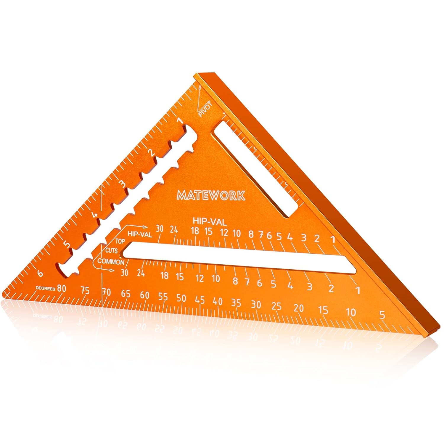 Carpenter Square 7 Inch, Rafter Square for Angle Drawing, Measuring ...