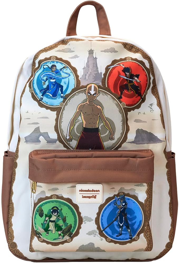 Amazon.com: Loungefly Nickelodeon Avatar: The Last Airbender Nylon Full ...