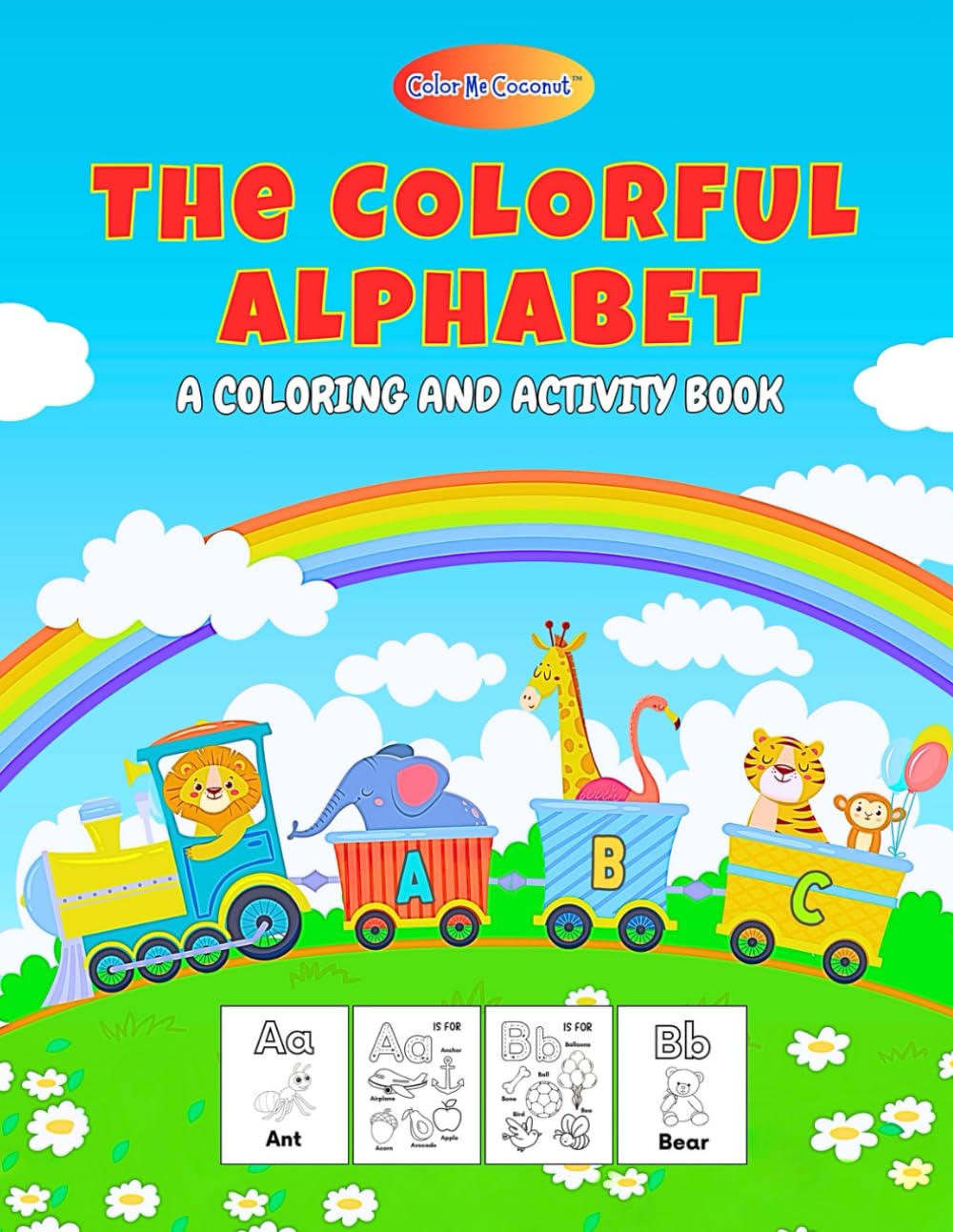 The Colorful Alphabet: A Coloring and Activity Book for Kids | Premium ...
