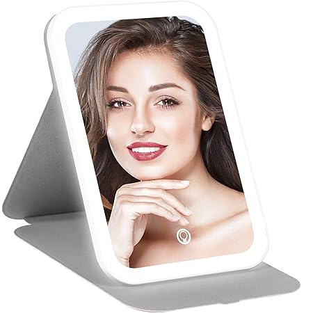 Amazon.com: Kintion Compact Mirror with Light, LED Compact Travel ...