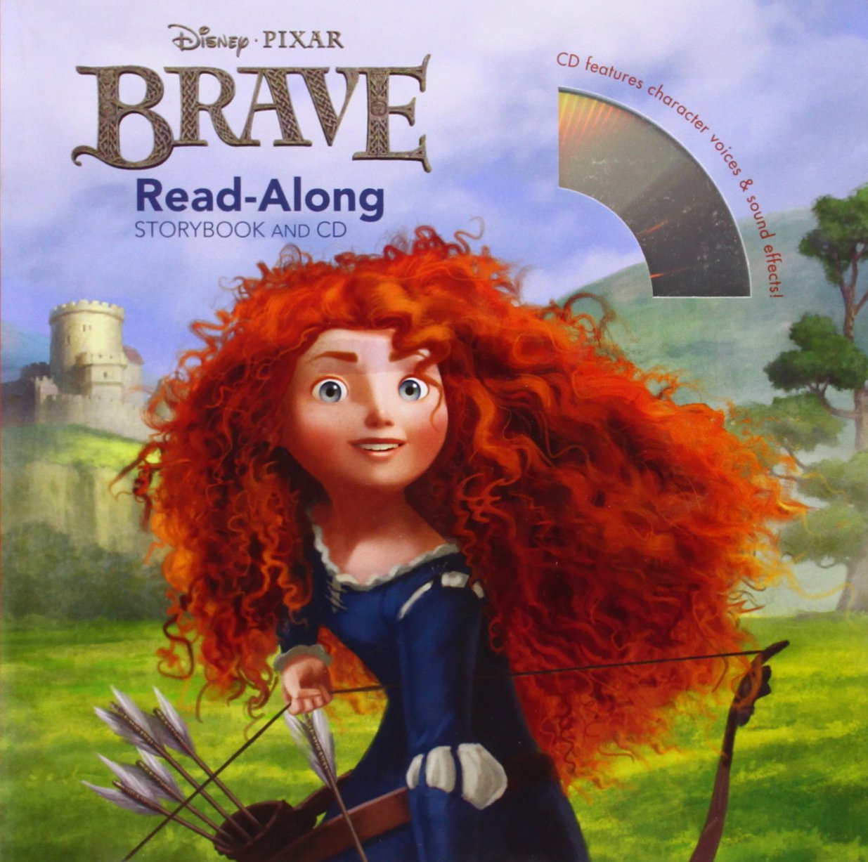 Amazon | Brave Read-Along Storybook and CD | Disney Book Group, Disney ...