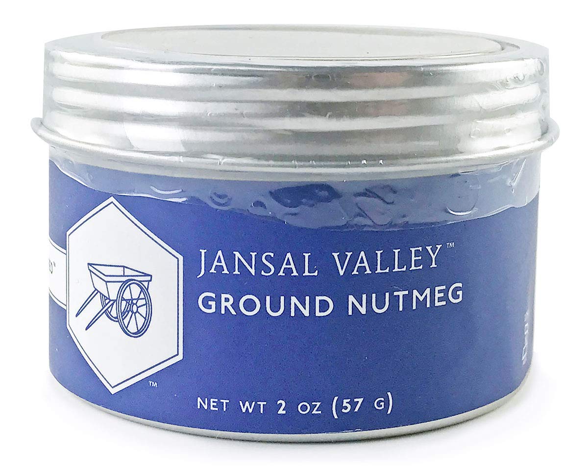 Amazon.com : Jansal Valley Ground Nutmeg, 2 Ounce : Nutmeg Spices And ...