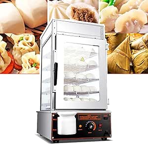 Electric Hot Food Warmer Commercial Bun Steamer, 30-110℃ Temperature ...