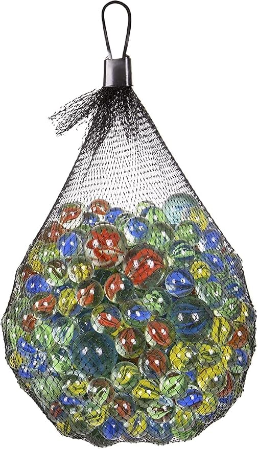 easin 50 Pcs Playing Glass Marbles For Playing And Decoration Cat Eye ...