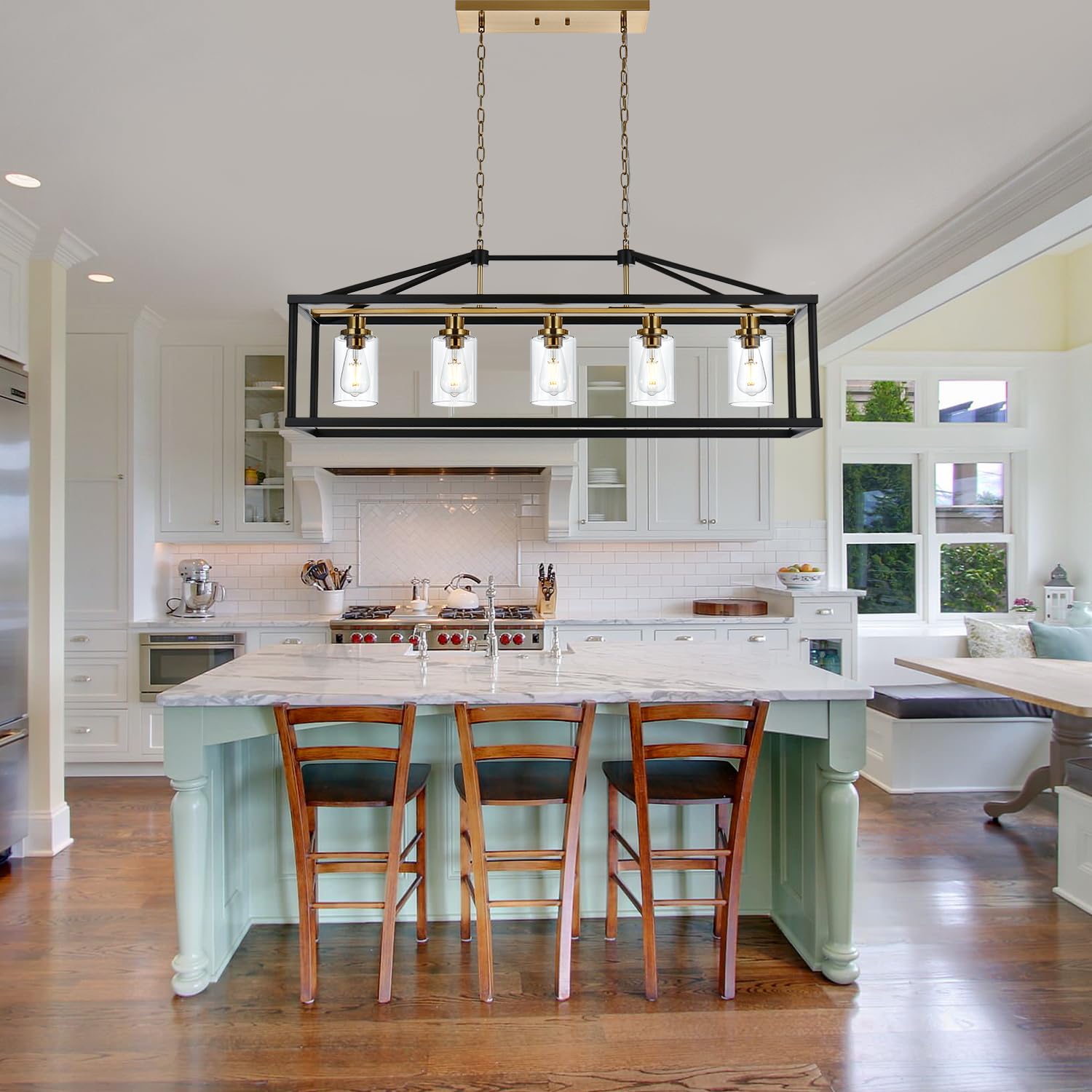 Lighting Over Kitchen Table Rectangular BONLICHT Rectangle 5 Lights