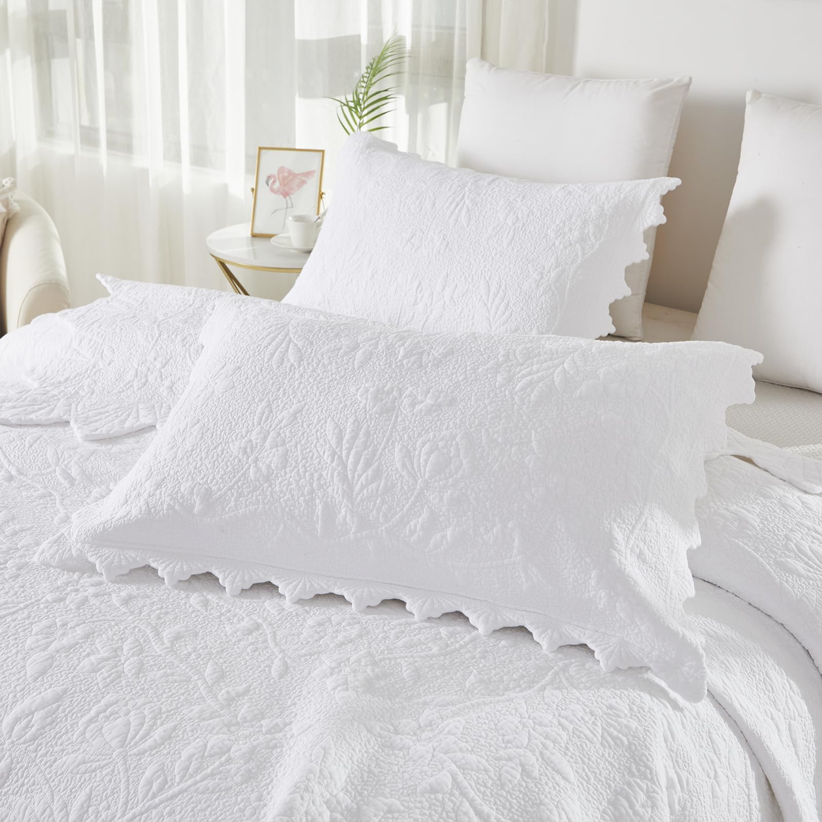 Amazon.com: Vera Wang- Standard Sham, Luxury 2 Piece Pillow Sham Set ...