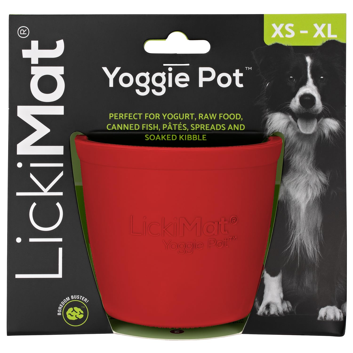 Snapklik.com : LICKIMAT Yoggie Pot - Distraction, Fun And Enrichment