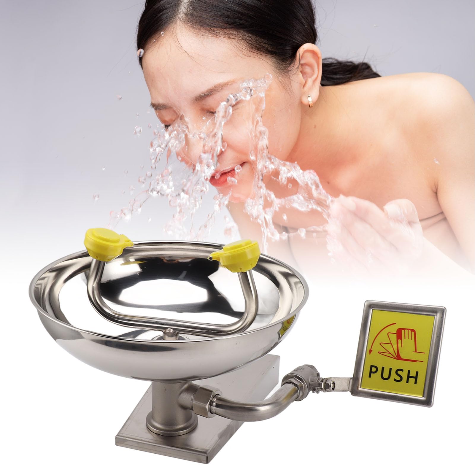 Buy Eye Wash Station, Emergency Eyewash Stations Wall ed Eye Washing ...