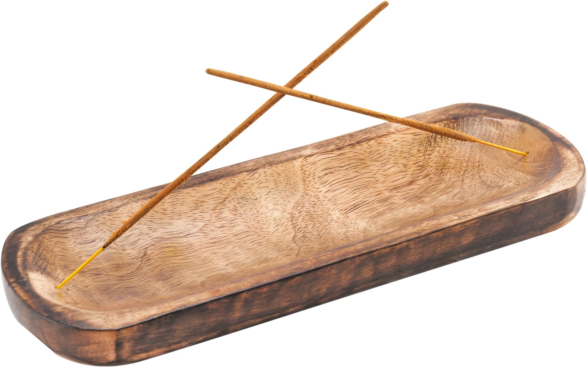 Amazon.com: YATSKIA Elegant Handcrafted Wooden Incense Stick Holder ...
