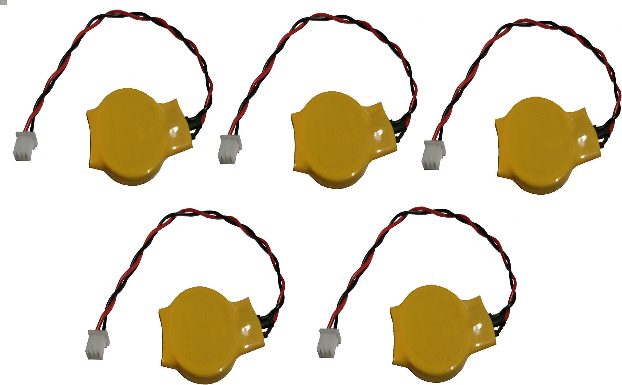 1 x CMOS Battery 3 V Battery BIOS Battery CR2032 with plug 3-pin for PC ...