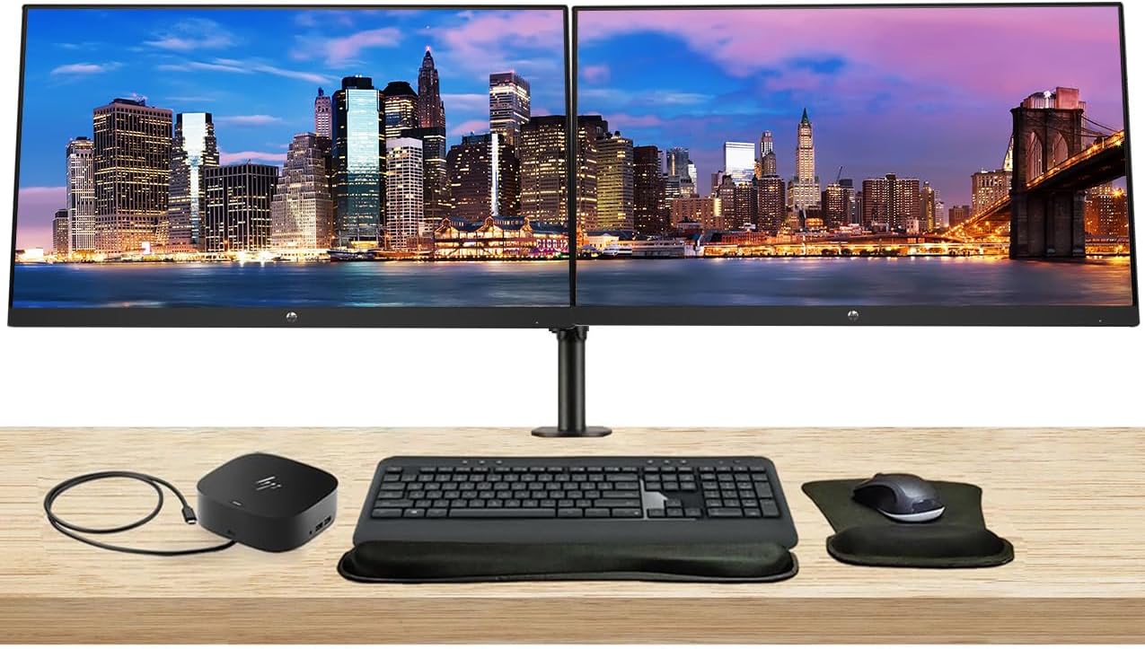 Amazon.com: HP EliteDisplay E32k G5 32 inch 4K UHD IPS Monitor, 2-Pack ...