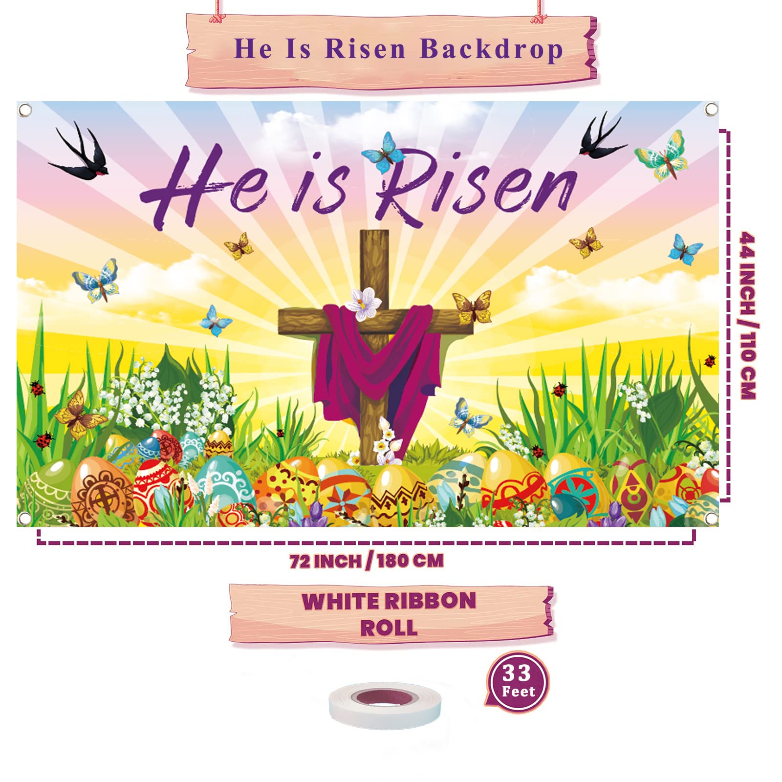 Banner Religioso De Pascua