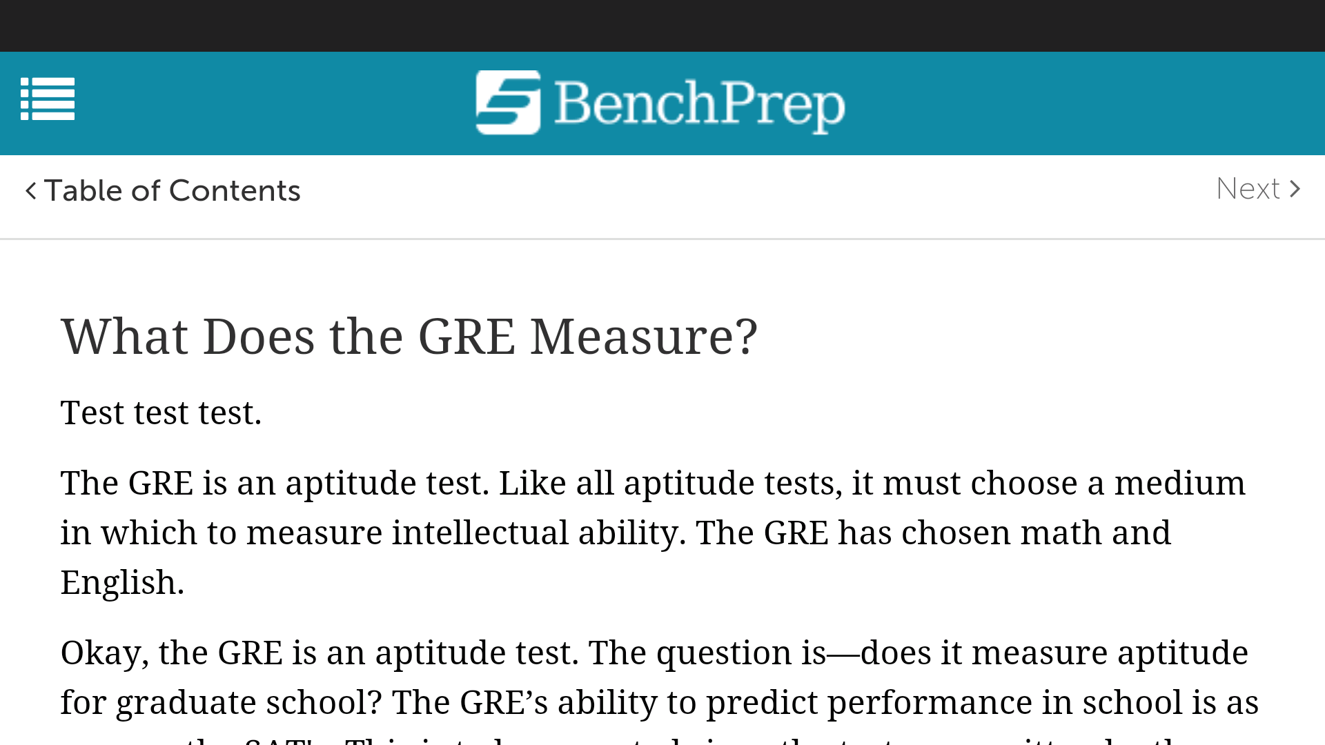 BenchPrep Companion - App on Amazon Appstore