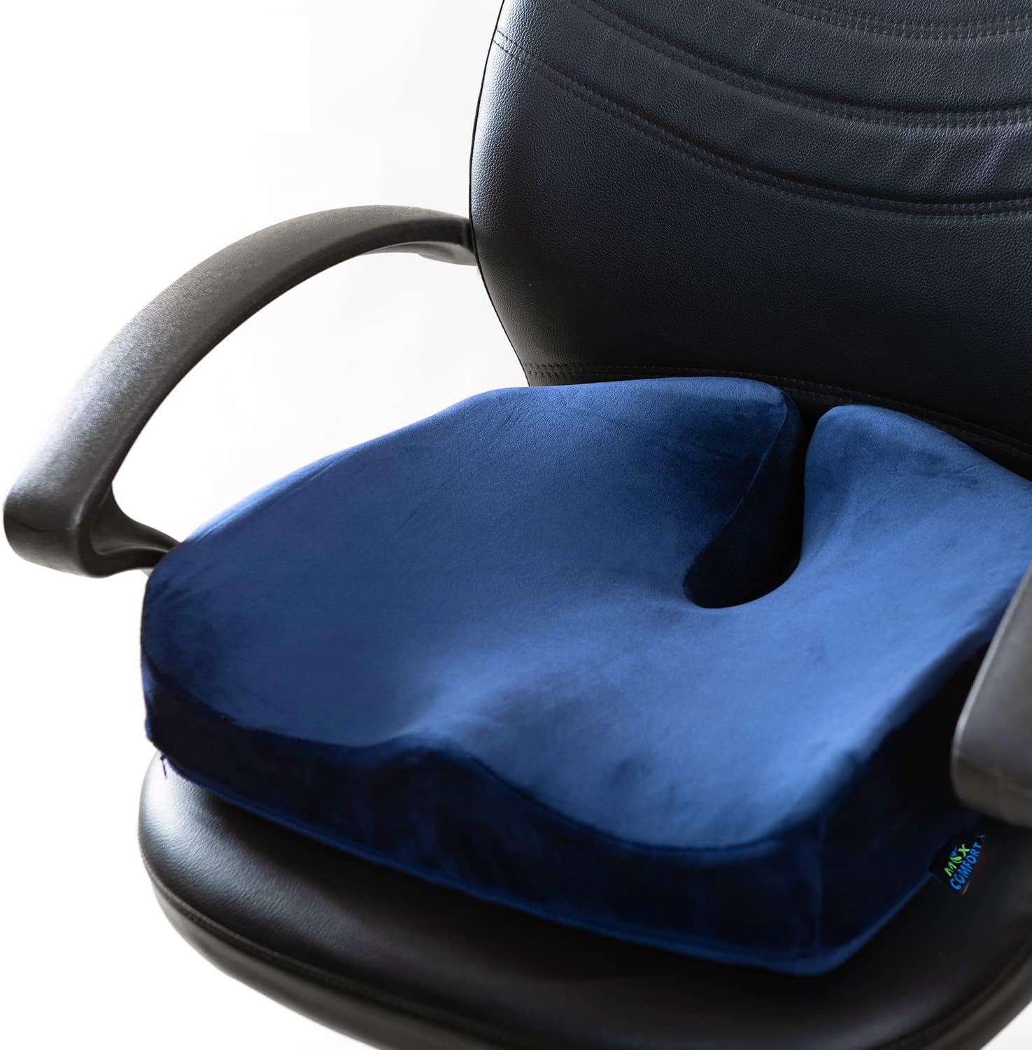 Max Comfort Medical Coccyx Pillow for Tailbone Pain Relief and Lower ...