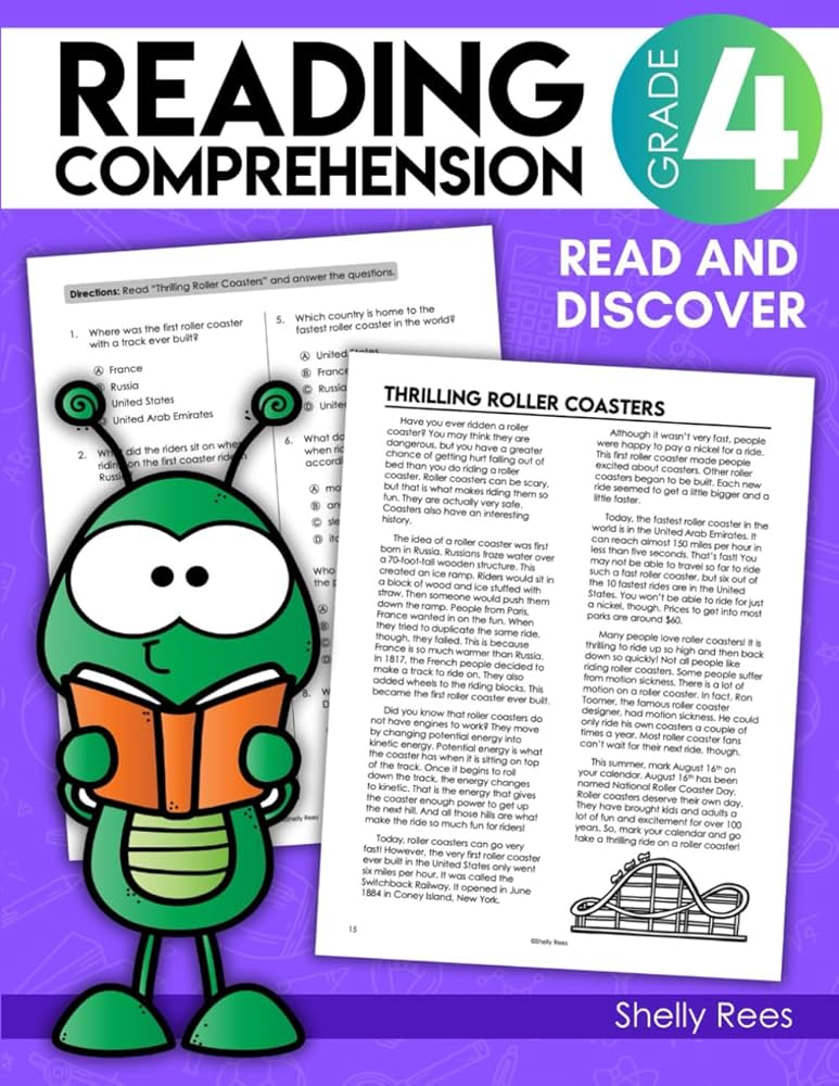 4th Grade Reading Worksheets Comprehension 4th Grade Reading
