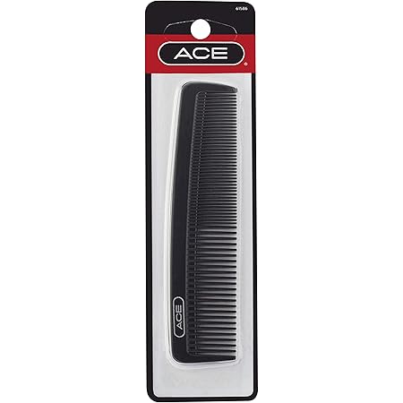 Amazon.com : Ace Classic Pocket Fine Tooth Hair Comb (Pack of 6) : Hair ...