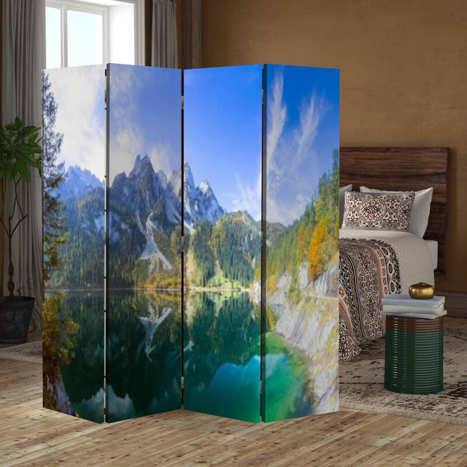 Wood Screen Room Divider Gosausee Nature Reserve Philippines | Ubuy