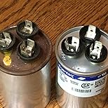 Amazon.com: GE Genteq Replacement for Capacitor 30/5 uf 370 volt 97F9833, 370V, 30/5 MFD, Dual ...