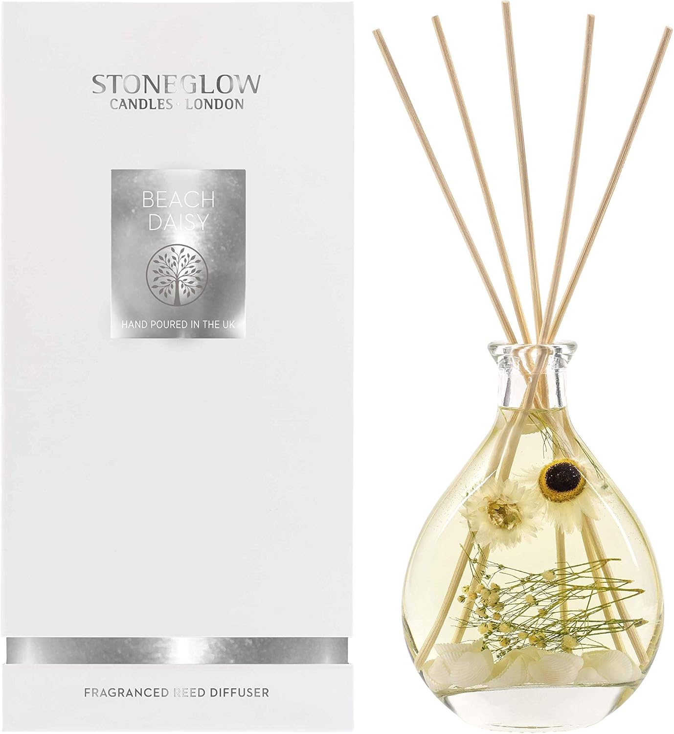 Stoneglow - Natures Gift - Beach Daisy 180ml Fragrance Reed Diffuser ...