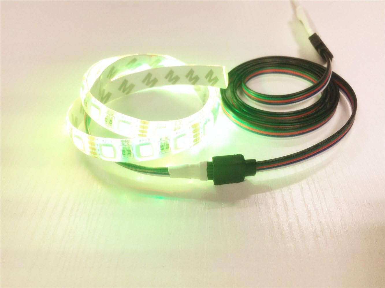 LitaElek 10m/ 33ft RGBW LED Strip Extension Cable 5 Pin RGBW LED Tape ...
