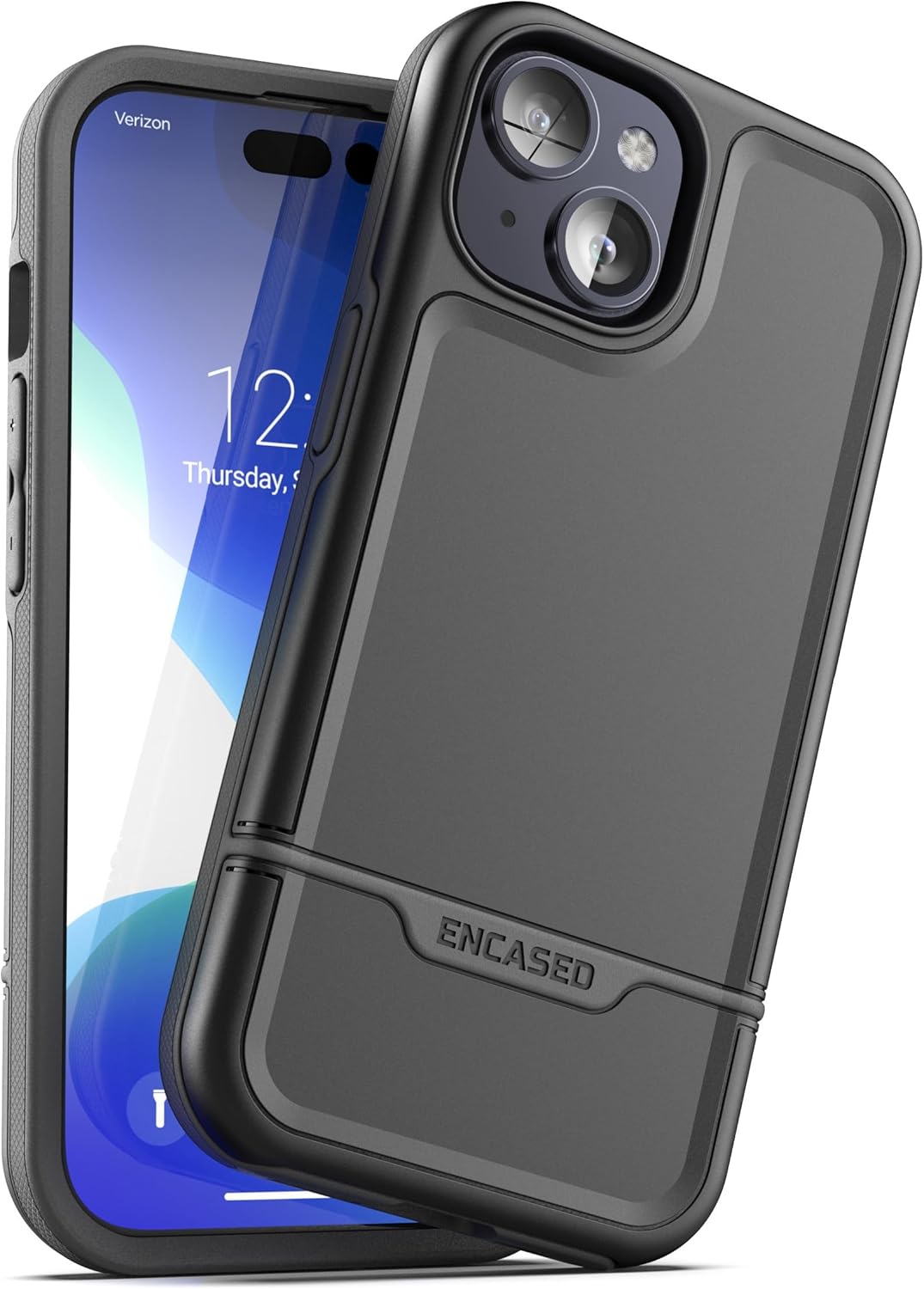 Encased Rebel Designed for iPhone 15 Phone Case, Protective Heavy Duty ...