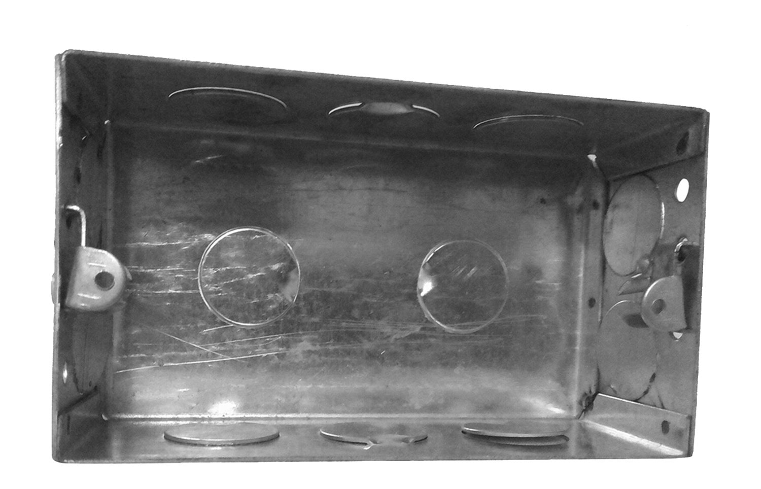 RNJ Metal Wall Socket Back Mount (Silver, mdb114, 1-Piece) : Amazon.in ...