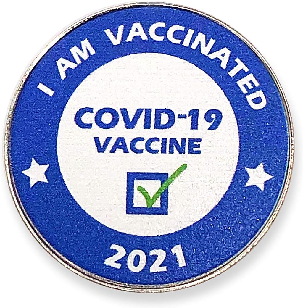 Amazon.com: 2021 Covid Vaccine Lapel Pin : Everything Else