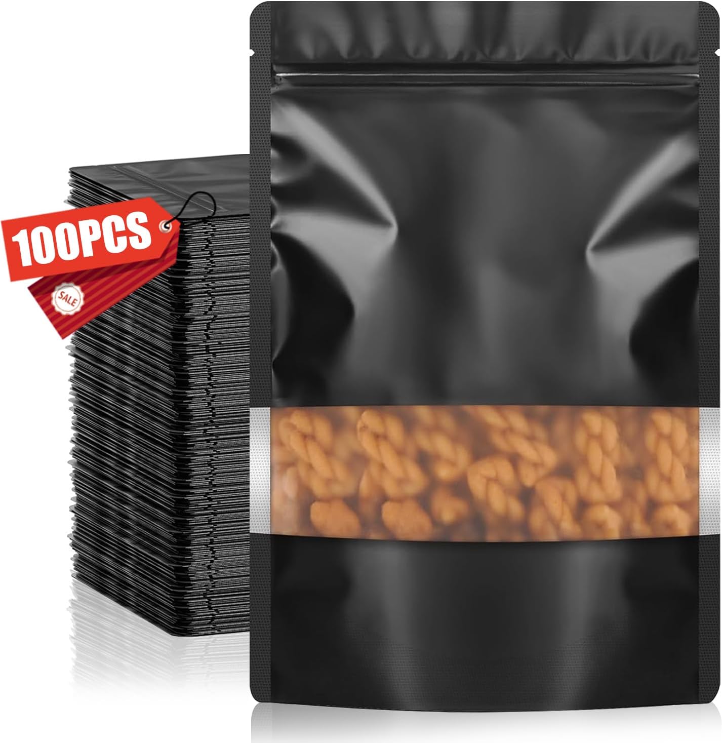 WADY Bolsas Hermeticas de 100 Piezas, Aluminio por Ambos Lados, Bolsas ...