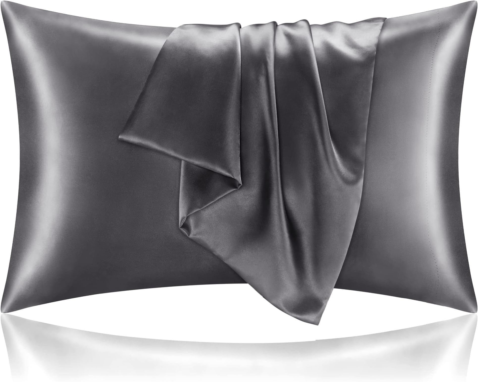 Amazon.com: Kitsch Satin Pillowcase with Zipper for Hair & Skin ...