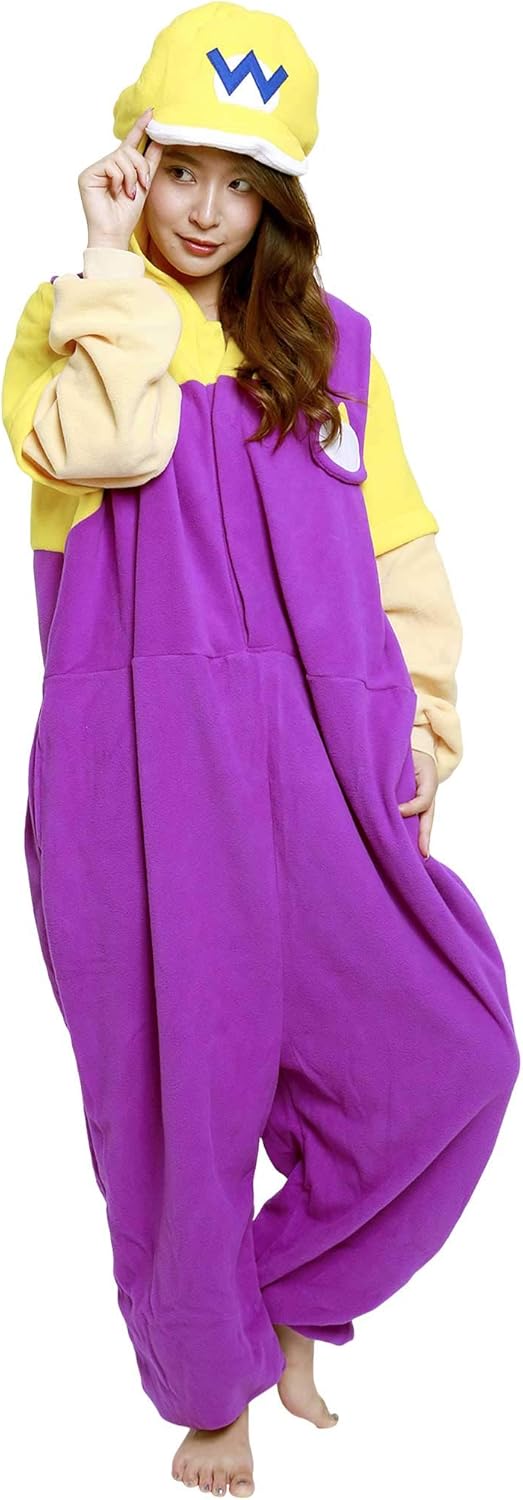 Buy Super Mario Bros Kigurumi Onesie Wario Online at Lowest Price in ...