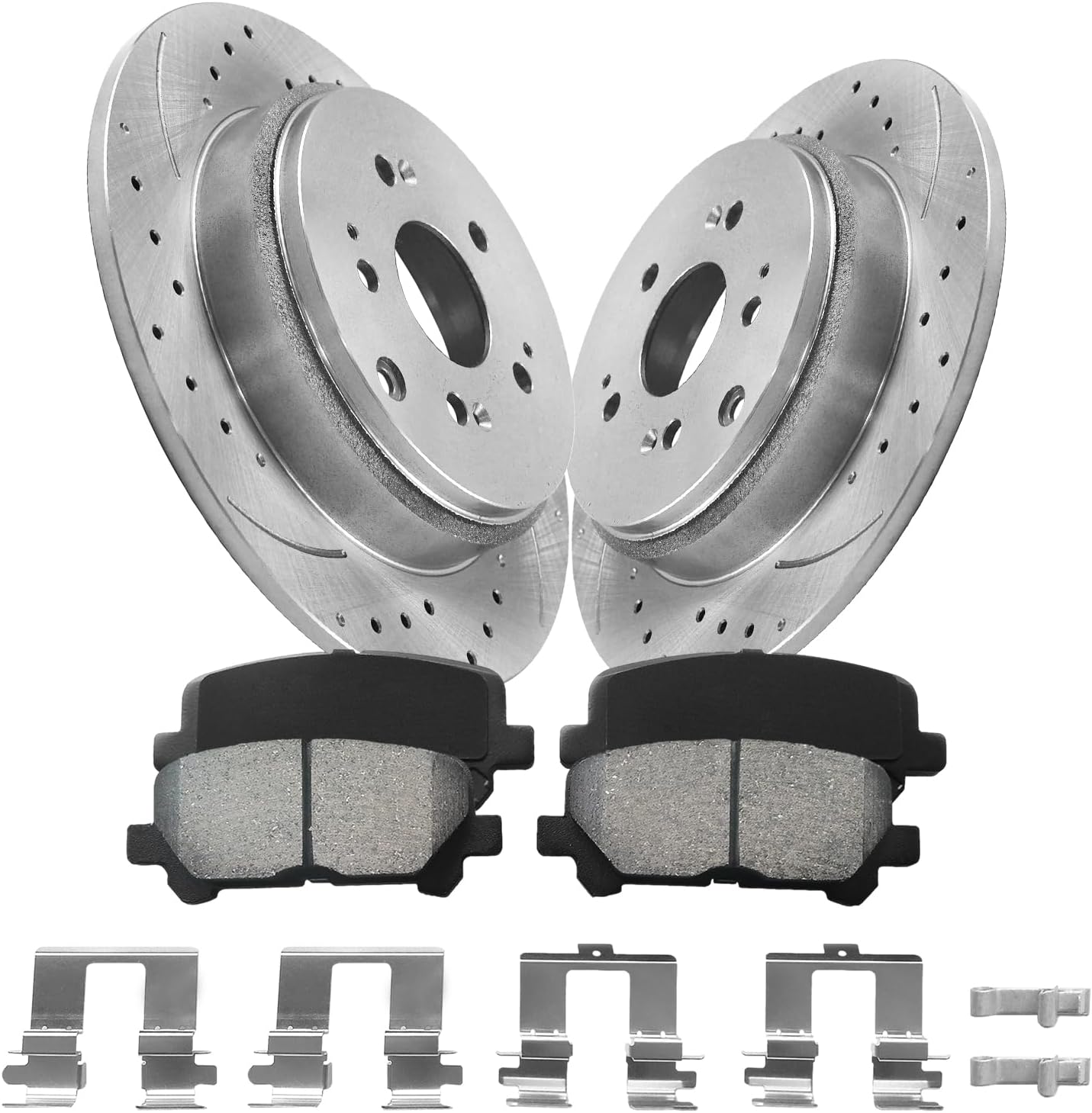 Amazon.com: Anpulsero Rear Brake Pads and Rotors Kit| Fits 2011-2020 ...