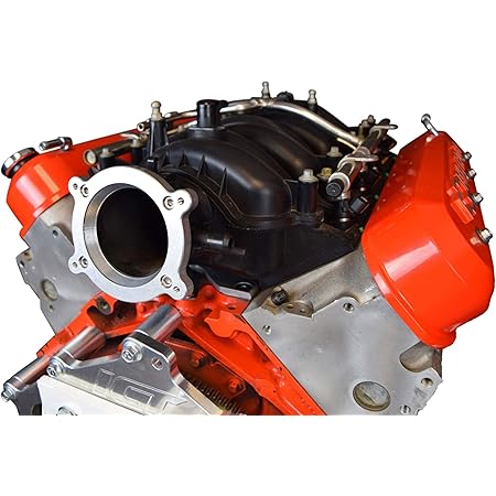 Amazon.com: ICT Billet LS 92mm Throttle Body to 102mm Intake Manifold 4 ...