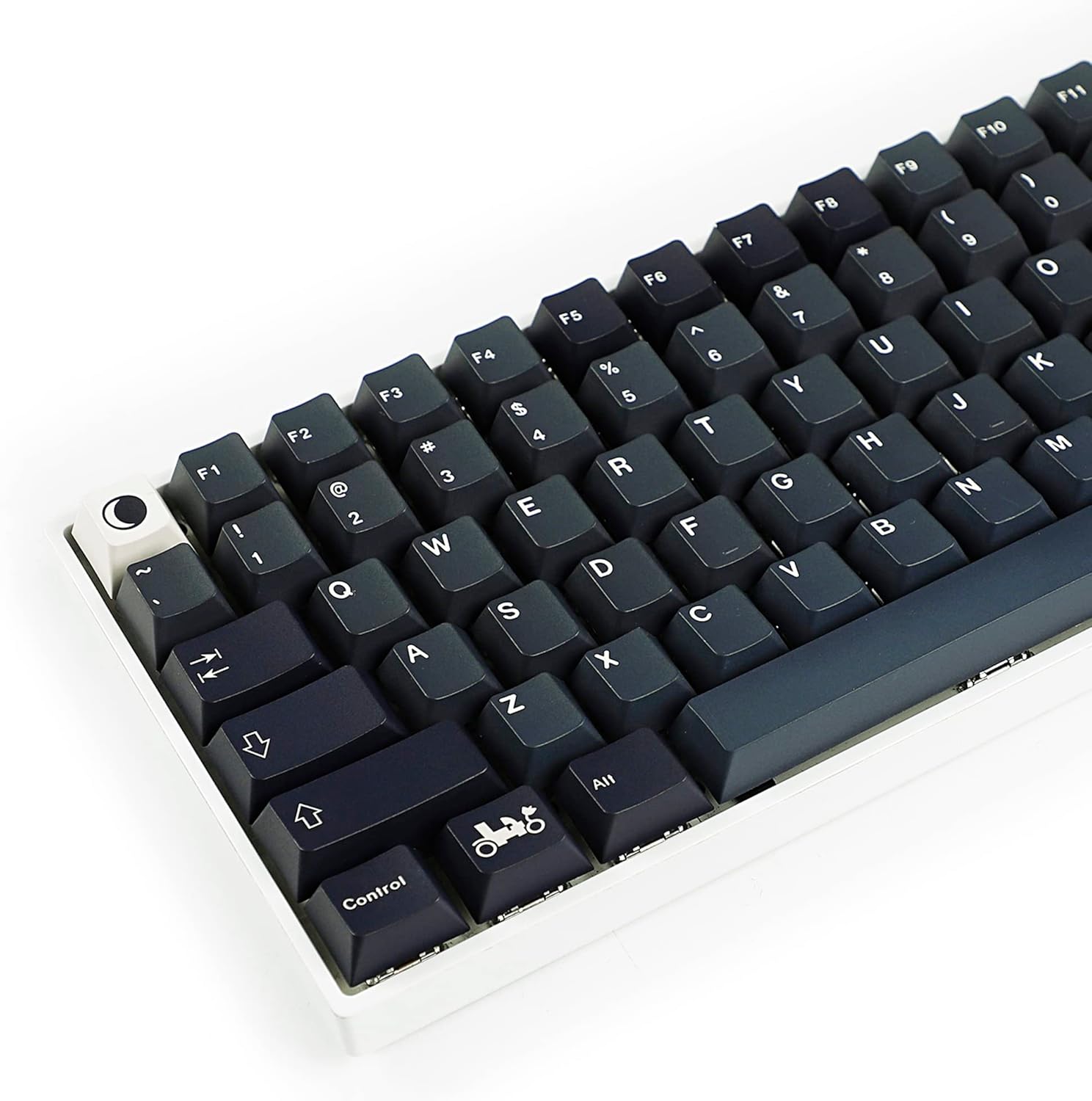 Amazon.com: 135 Key Apollo Cherry Profile Five Side Dye Sub Keycaps PBT ...