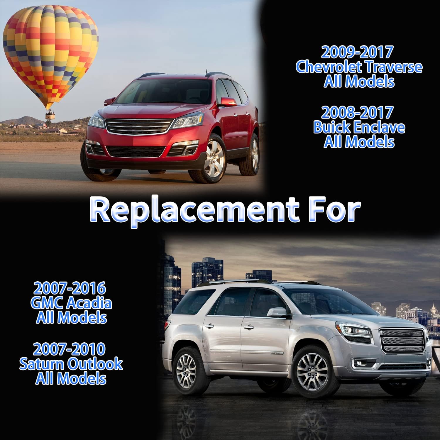 Kit de suspensión delantera de 8 piezas, brazos de control de rótula ...