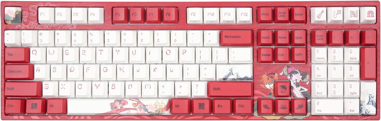 Buy Varmilo MA Series V2 Koi White LED EC Mechanical Keyboard Varmilo ...