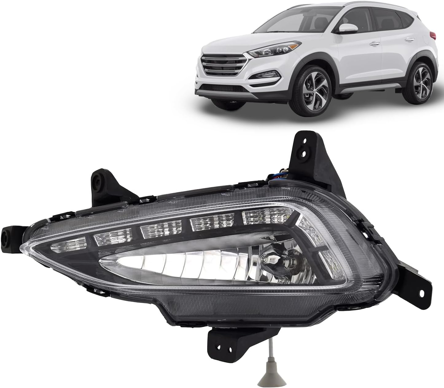 Amazon.com: ALLIGATOR AUTO LIGHTS Replacement for Hyundai Tucson 2016 ...