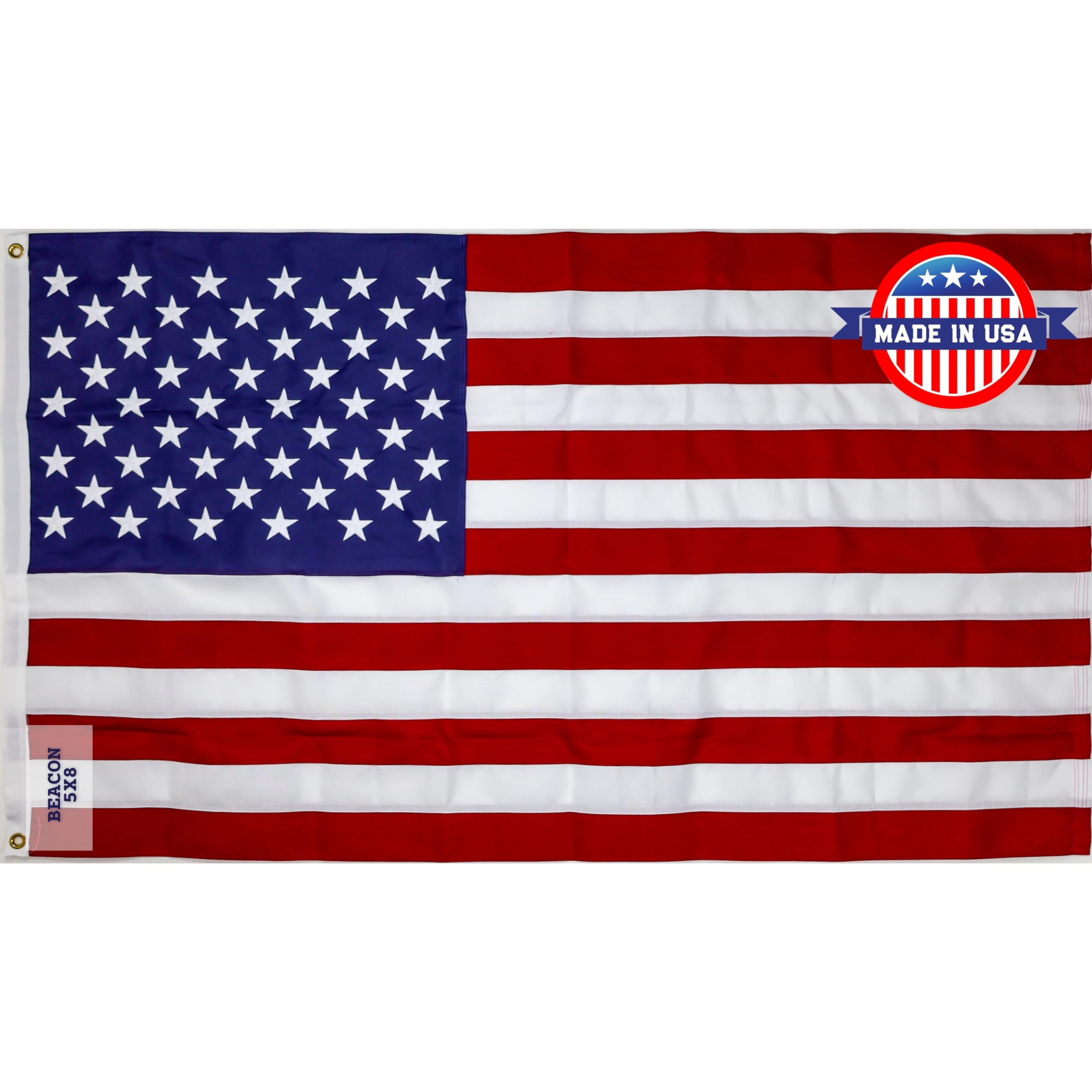Amazon.com : Carrot-Top Beacon Nylon American Flag for Outside & Inside ...