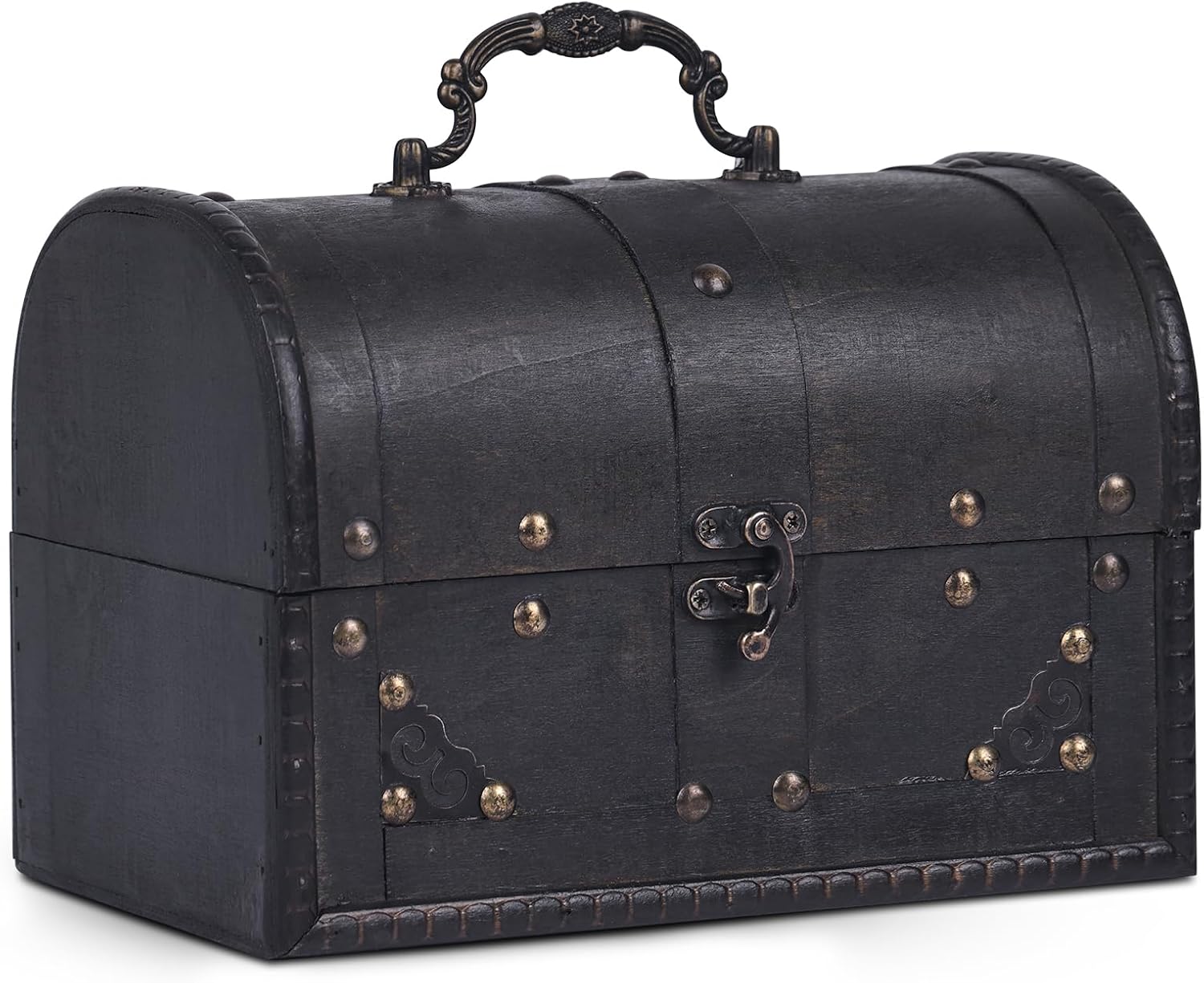 Amazon.com: vintage storage box Container,wood treasure box,medieval ...