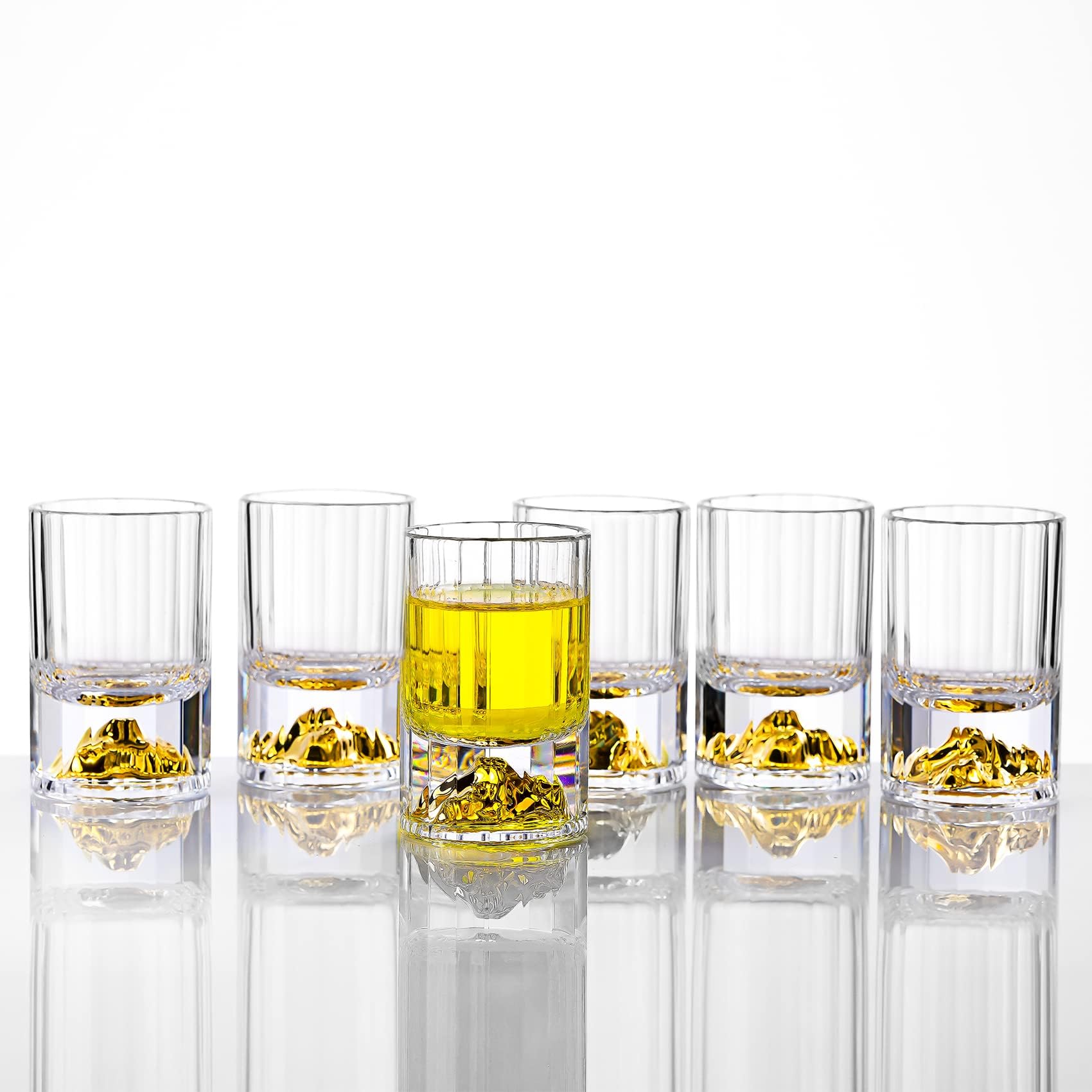 Amazon.com | Shot Glasses 2 oz, Tequila Shot Cups Shot Glass Set ...